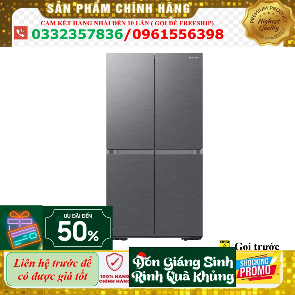 Tủ lạnh Samsung RF59C700ES9/SV Inverter 649 lít Multi Door LH | Shopee ...