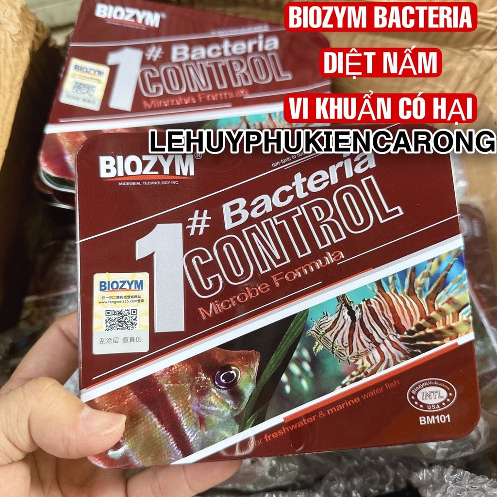 Biozym Bacteria Control - Chuyên xử lí các vấn đề về cá cảnh, an toàn ...