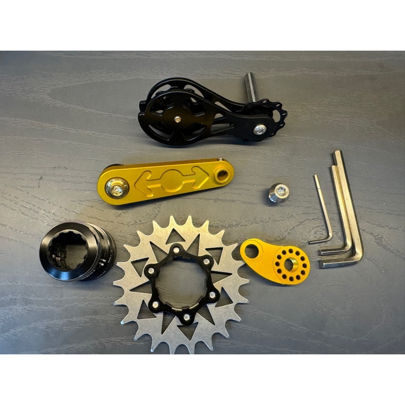 Bộ lip xe đạp single speed 1 tốc độ-Single Speed Conversion Kit+Single ...