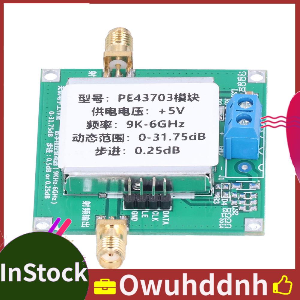 Owuhddnh Digital RF Attenuator Module Frequency Attenuators 5V DC PE43703 | Shopee Việt Nam