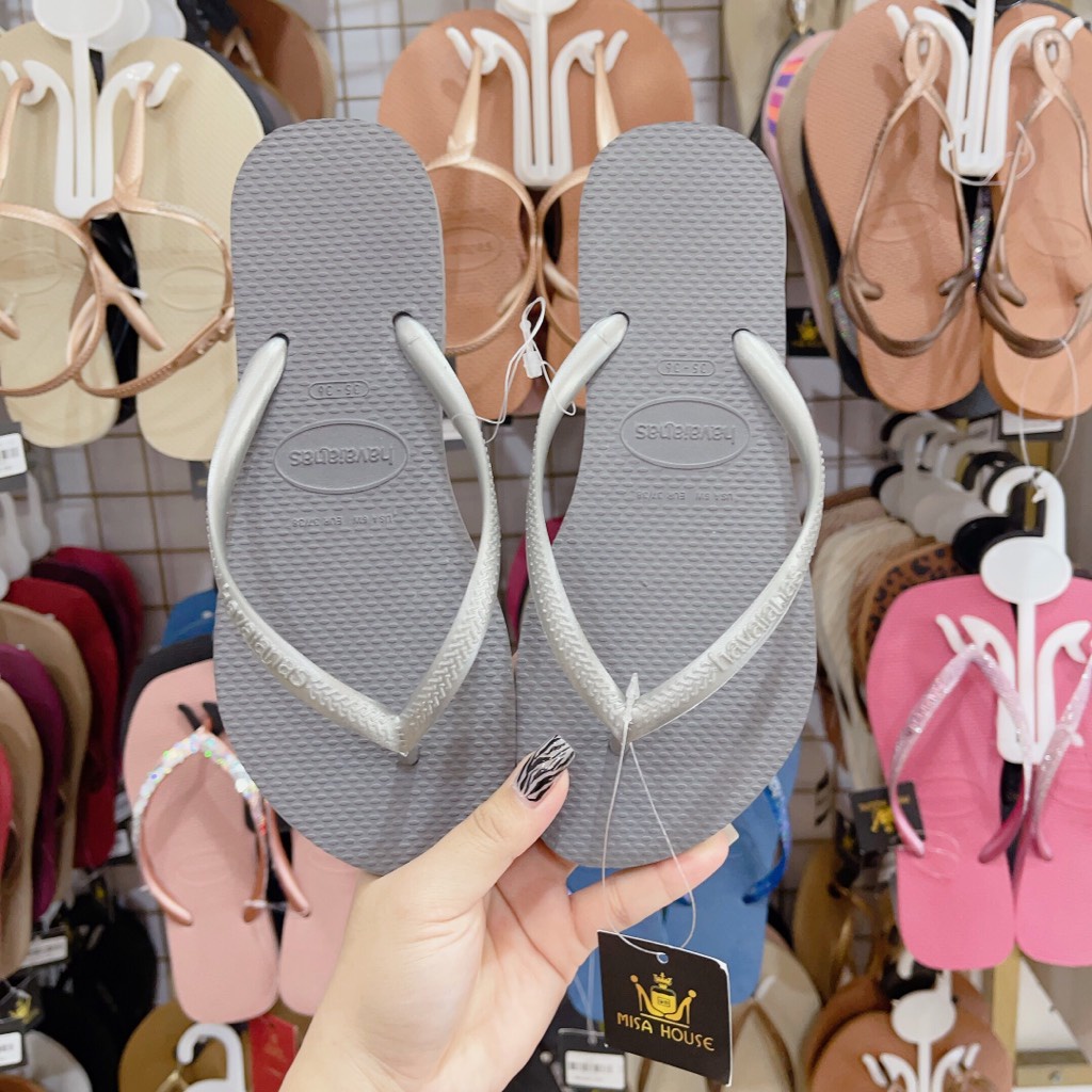 Havainas slim xám chính hãng | Shopee Việt Nam
