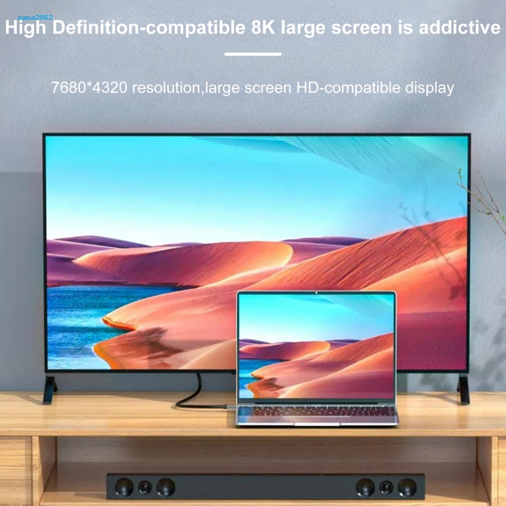 Sasa2862 Dây Cáp Chuyển Đổi Từ laptop Sang tv 8k hdmi 8k 8k60hz hdmi Có ...
