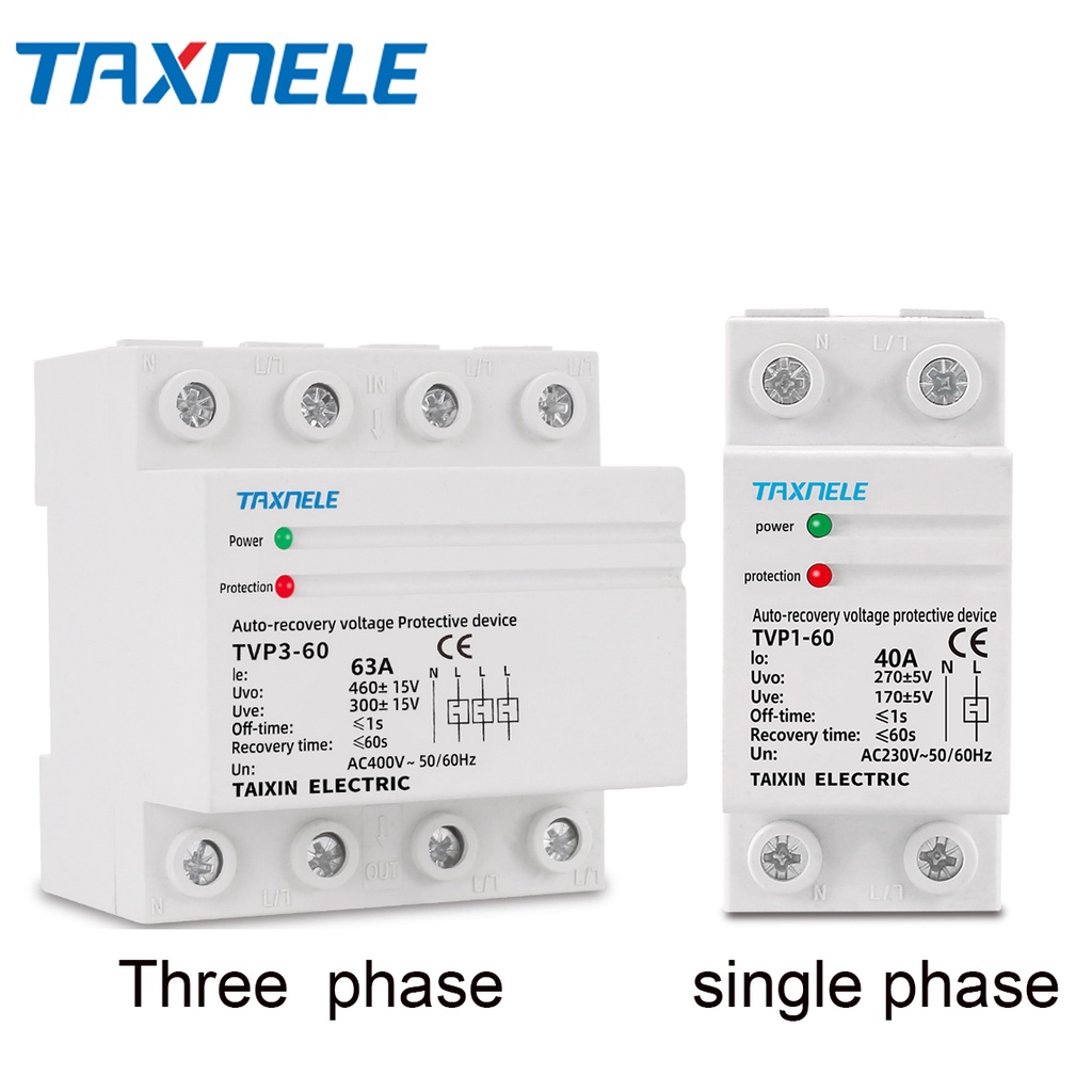 Thiết Bị Bảo Vệ Điện Áp 40a 63a 230v | Shopee Việt Nam