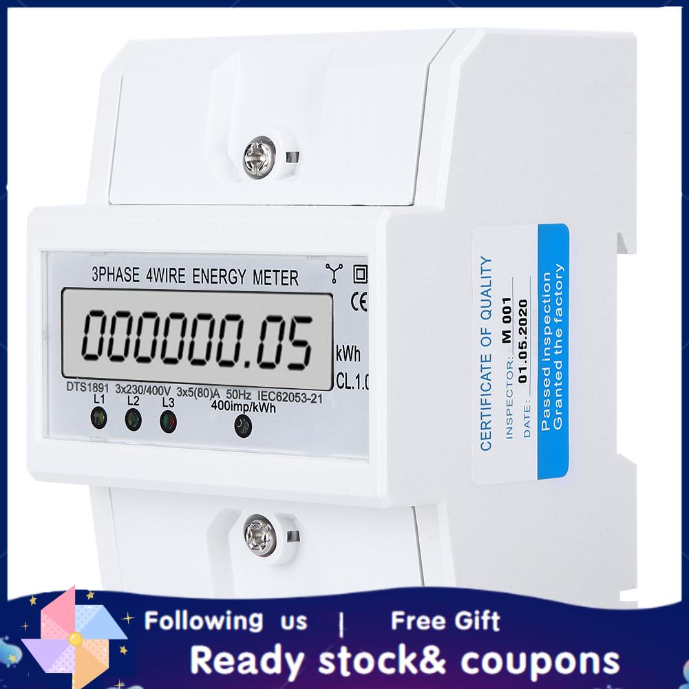 Xiyijia Electricity Small Size Energy Meter Lightweight For LCD ...
