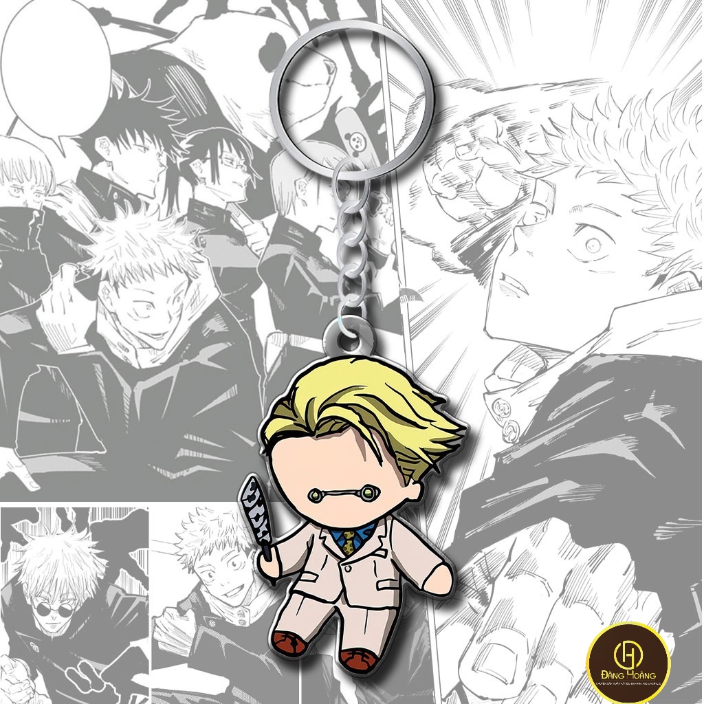 Móc khóa anime Jujutsu kaisen chú thuật hồi chiến Mahito Orimoto Suguru ...