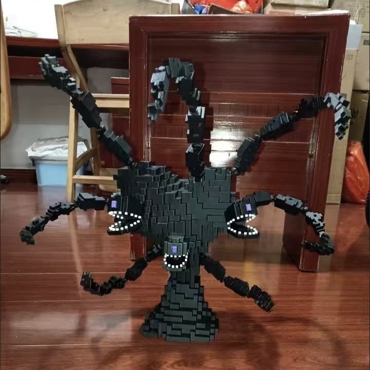 Mô hình xếp hình 3D Minecraft Wither Storm - Bộ sưu tập đồ chơi & trò ...