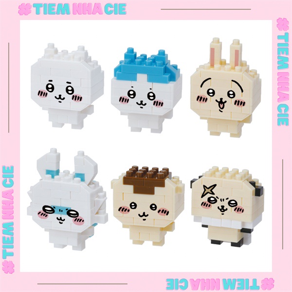 [TIEMNHACIE HCM] Mô hình lego lắp ghép nhân phẩm Chiikawa | Shopee Việt Nam