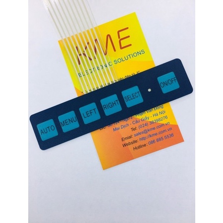 Bàn phím ma trận mềm 1x6 keypad (Cái) | Shopee Việt Nam