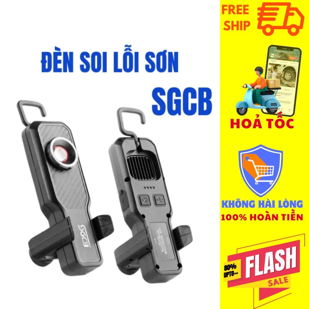 Đèn led siêu sáng soi lỗi sơn xe ô tô cầm tay SGCB Mã SGGF177 đổi màu ...