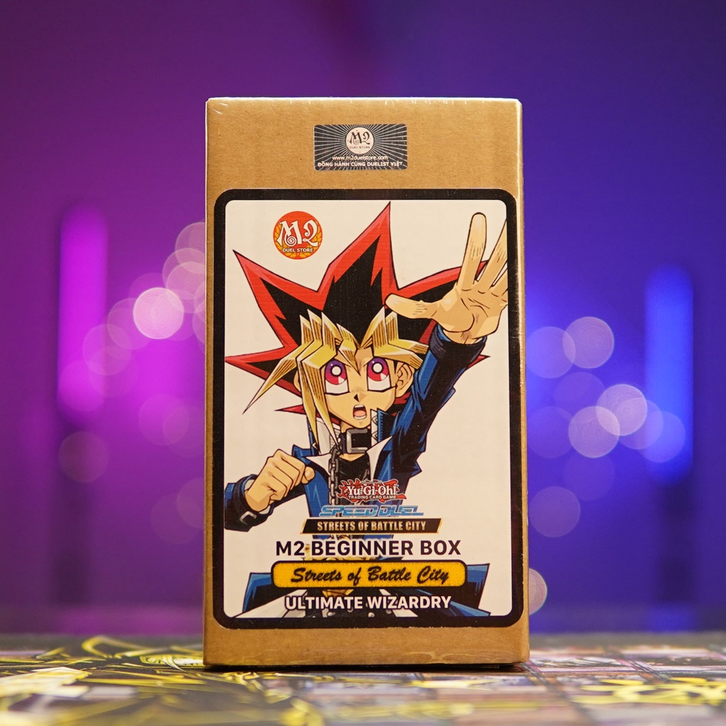 Hộp thẻ bài Yugioh M2 Beginner Box - YUGI MUTO DECK - Speed Duel Streets of Battle City - Chính ...