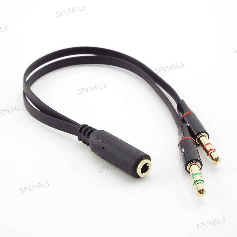 3.5mm Mic Y Splitter Tai Nghe Bộ Chuyển Đổi Tai Nghe Bộ Chia Tai Nghe ...