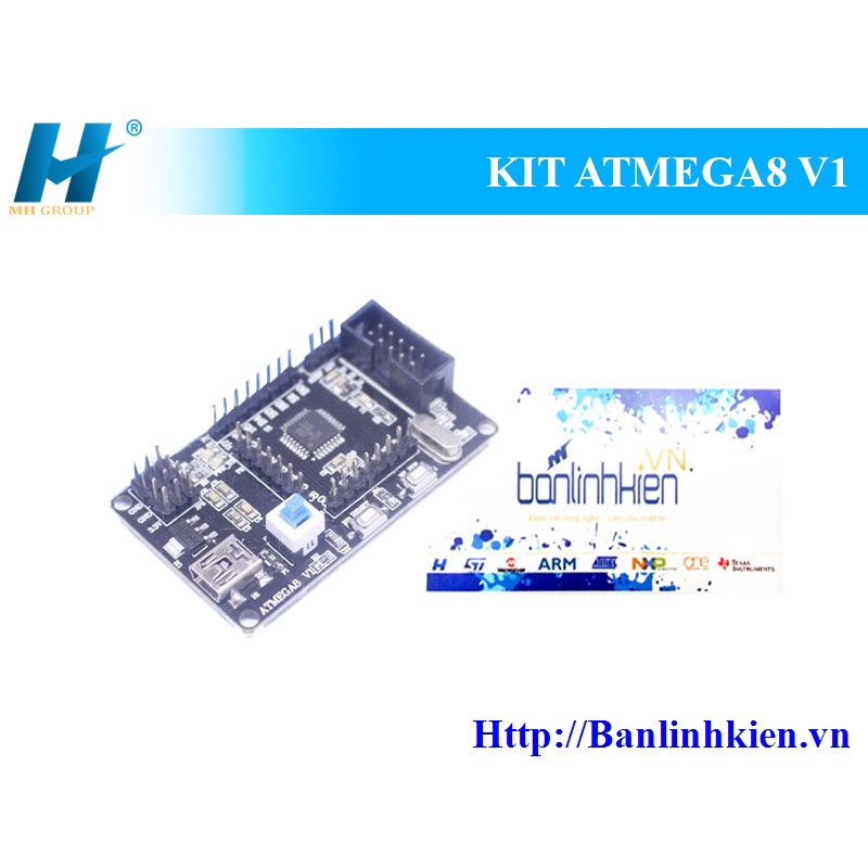 Bảng Mạch Lập Trình KIT ATMEGA8 V1 | Shopee Việt Nam