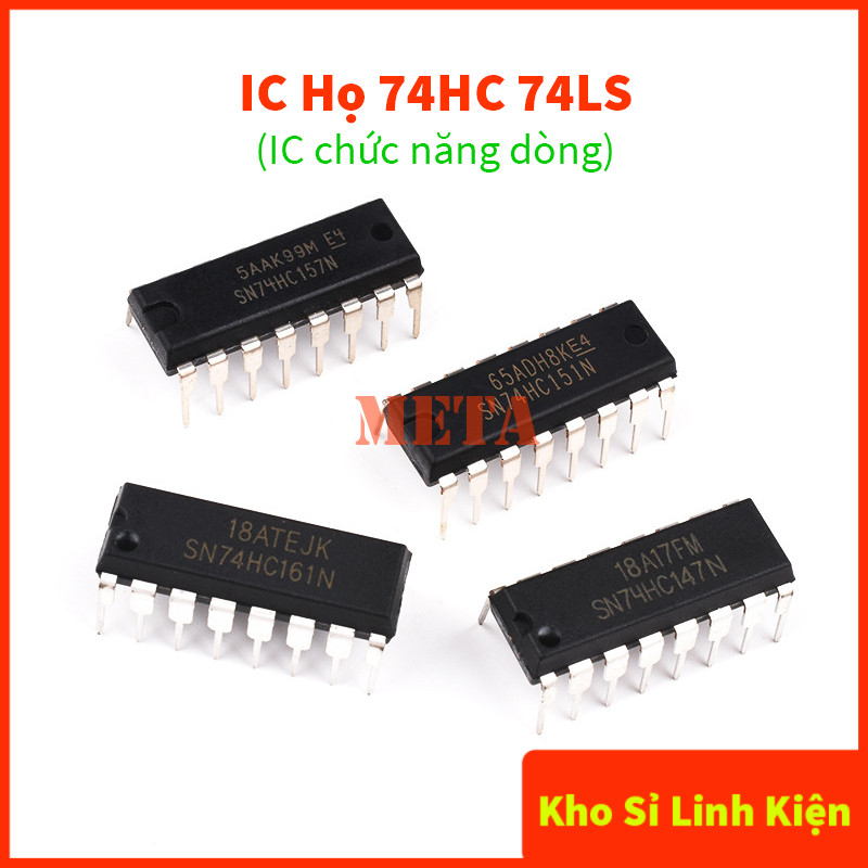 IC Chức Năng Dòng 74HC, 74LS Chân Cắm | Shopee Việt Nam