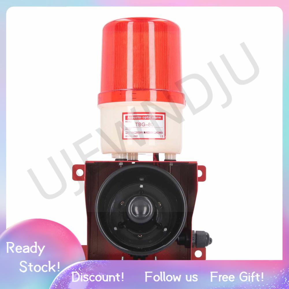Ujewndju Industrial Alarm Audible and Visual LED Strobe High Decibel ...