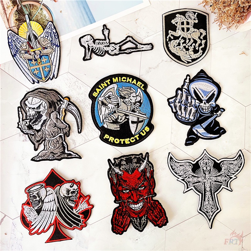 Arcangel & fallen angel - grim reaper Sắt Trên Miếng Vá ♚ 1 Huy Hiệu ...