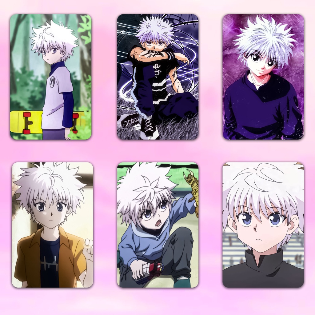 MIỄN PHÍ SHIP Card Bo Góc Killua Zoldyck Thẻ Bài Nhân Vật - Photocard ...