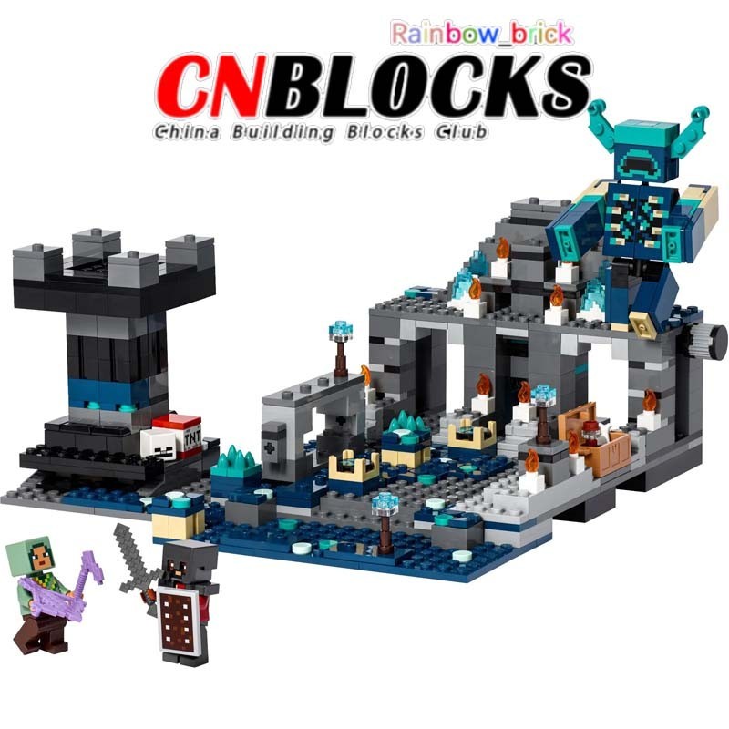 Minecraft The Deep Dark Battle 21246 ((584 chiếc) Khối xây dựng mô hình ...