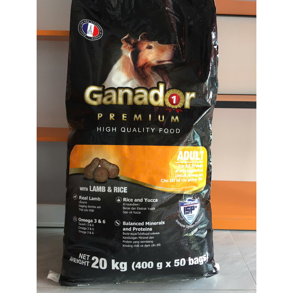 Ganador Premium Ad Lamb& rice bao 20kg | Shopee Việt Nam