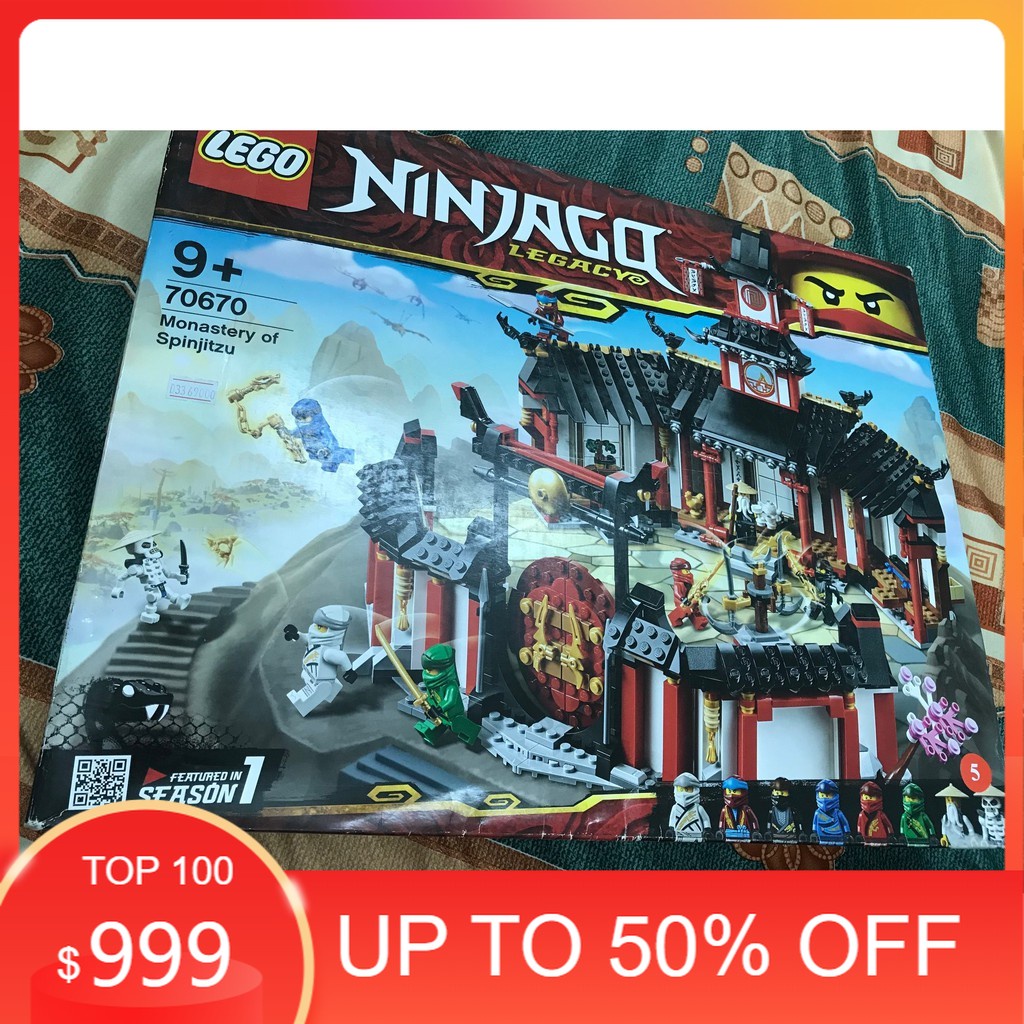 [SẴN HÀNG] [CÓ SẴN] - LEGO 70670 - Ninjago - Monastery of Spinjitzu ...