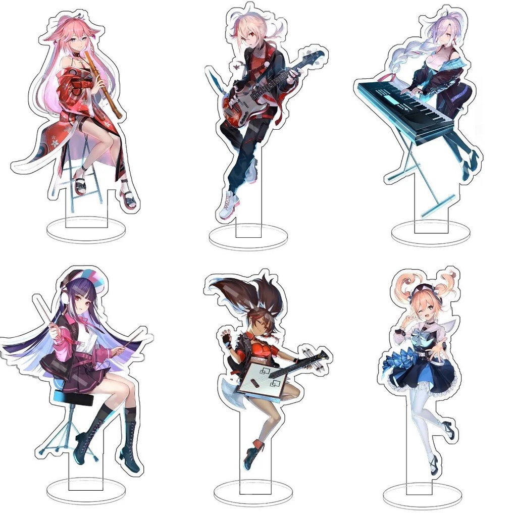 Mô hình Standee Genshin Impact Music Concerts Diluc Yae Miko Klee ...