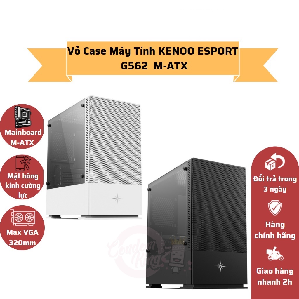 (Ưu Đãi Lớn) Vỏ Case Máy Tính KENOO ESPORT G562 M-ATX Hàng Nhập Khẩu | Shopee Việt Nam