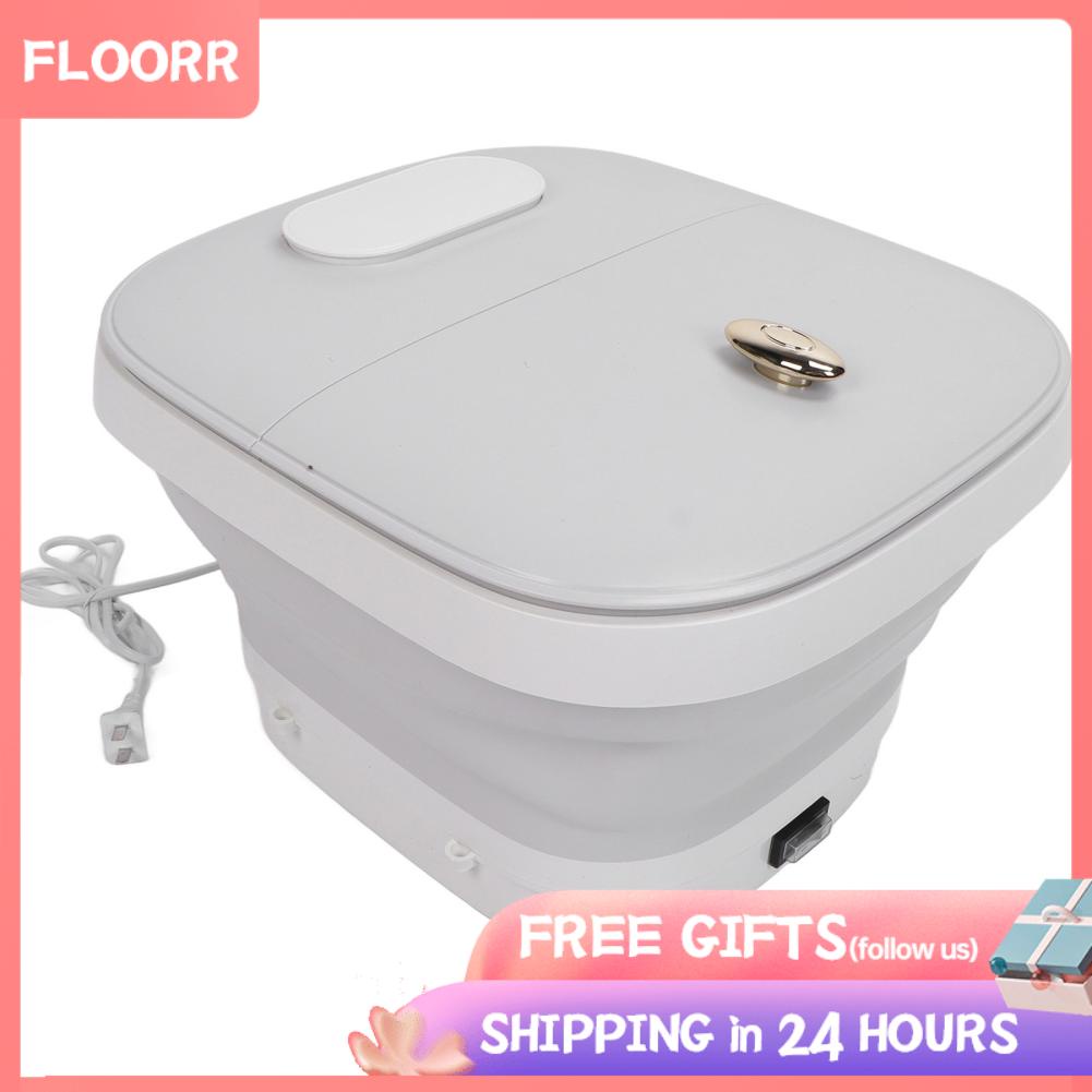 Floorr Electric Foot Bath Tub Household Foldable Spa Pedicure Buckets ...
