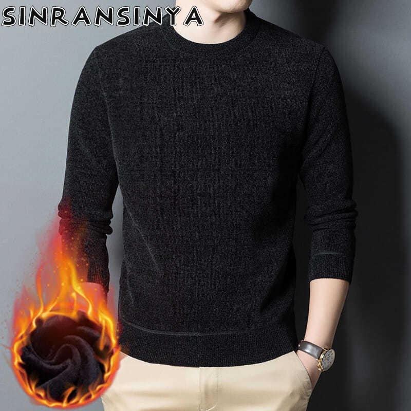 Sinransinya Áo sweater Lông Nhung Dày Dặn Cổ Cao Màu Trơn Cách Nhiệt ...