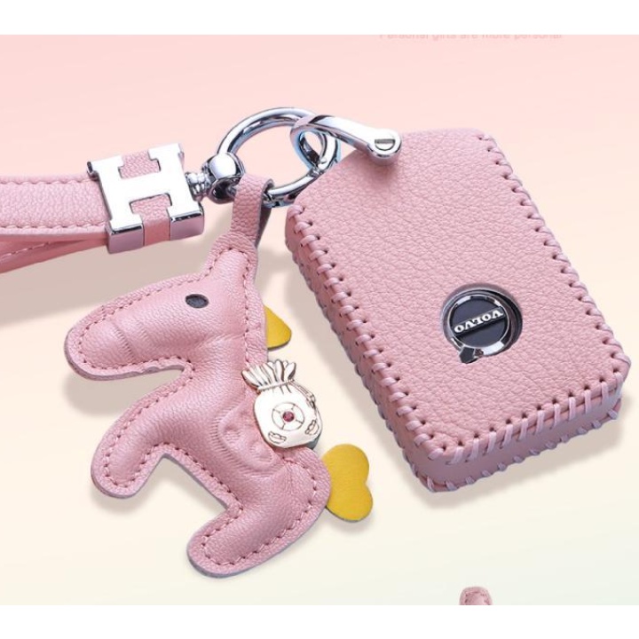 Volvo Key Cover S60 S90 XC40 XC60 XC90 V40 V60 V90 Key Genuine Leather ...