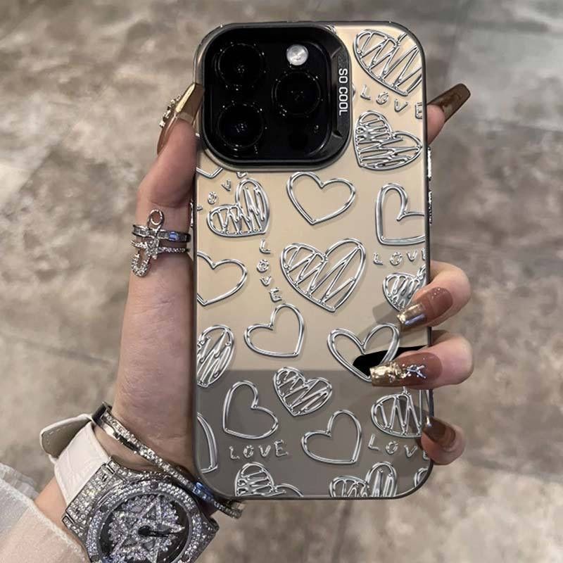 ốp iphone 11/12/13/14/15/16/17 Pro Max cute love chống sốc matte Case For ốp lưng iphone 11,12 ...