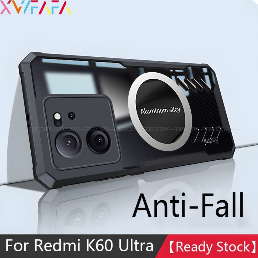 Ốp Điện Thoại Hợp Kim Nhôm Trong Suốt Tản Nhiệt Chống Sốc Cho redmi k60 k50 ultra note 12 pro ...