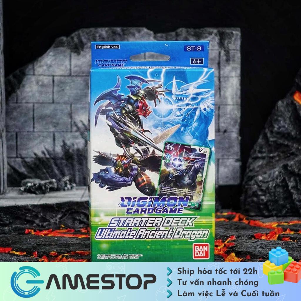 Thẻ bài Digimon TCG Starter Deck Ultimate Ancient Dragon ST 9 Ready to Play Chính hãng Mỹ ...