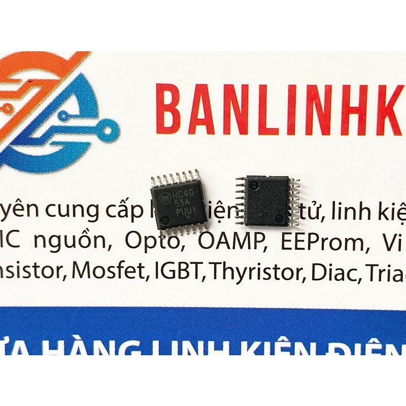 [ Combo 5 chiếc] HC4053 74HC4053A HC4053A IC số hãng On TSSOP-16 ...