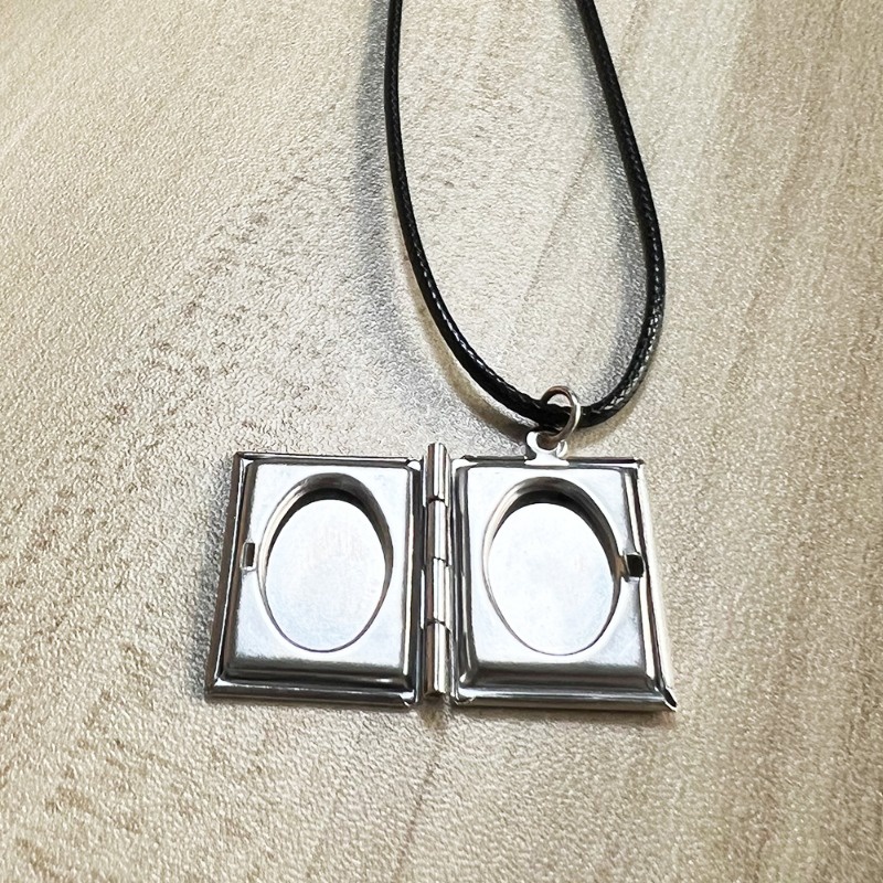 Vòng cổ Mặt Khung Ảnh Bằng Thép Không Gỉ Hóa Trang Nhân Vật Anime ...