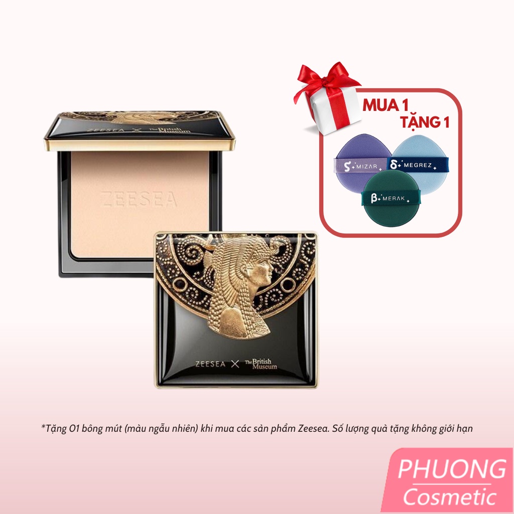Phấn Phủ ZEESEA Kiềm Dầu Chống Thấm Nước Phong Cách Anh Quốc | Shopee ...