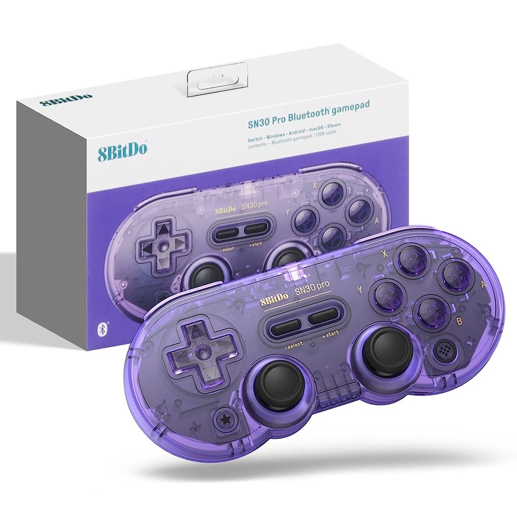Tay Cầm Chơi Game bluetooth Không Dây 8bitdo sn30 pro Cho ns pc windows 10 sn30pro | Shopee Việt Nam