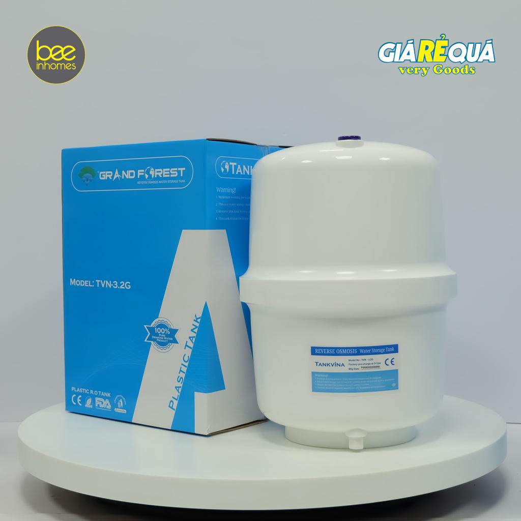 Bình áp máy lọc nước RO Tankvina 4G (10L), Bao gồm van xả áp, van bảo ...