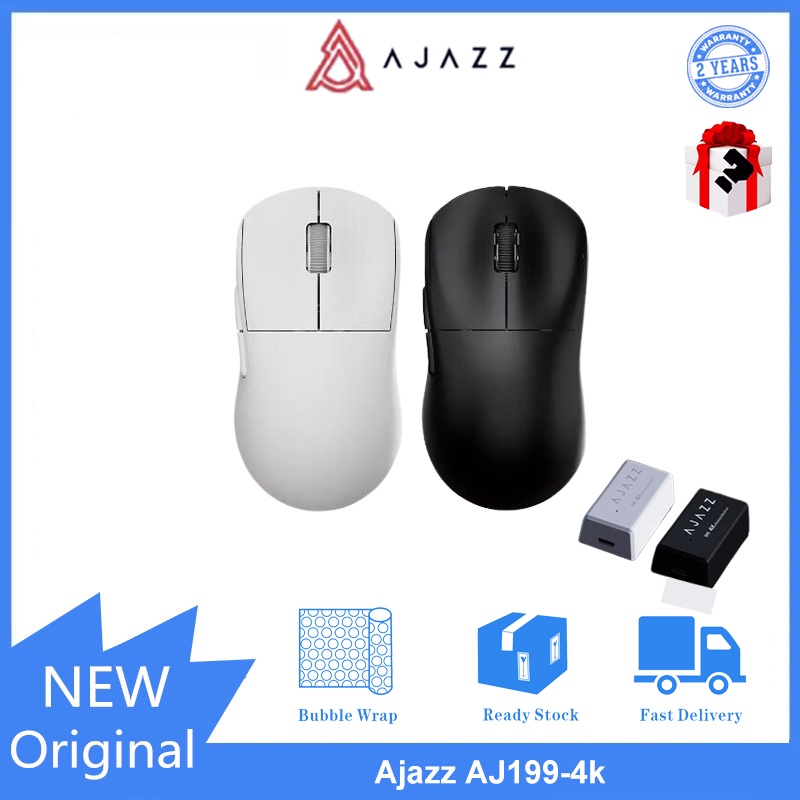 Ajazz AJ199-4k Wireless dual mode gaming mouse | Shopee Việt Nam