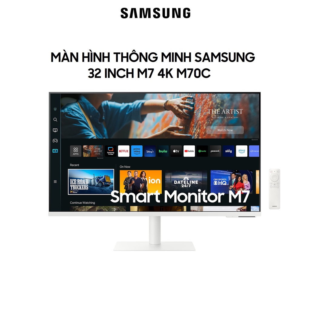 Màn Hình Thông Minh Samsung M7 LS32CM701UEXXV 32 inch 2023 (Trắng ...