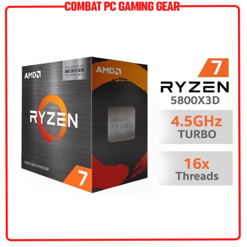 Bộ Vi Xử Lý CPU AMD Ryzen 7 5800X | 5800X3D (Box Chính Hãng AMD VN ...