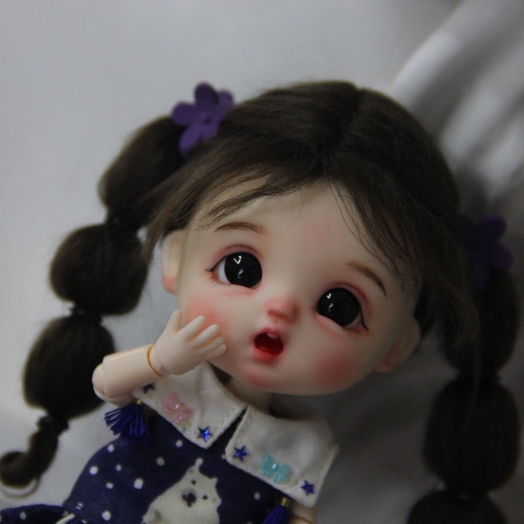 Bjd Tóc Giả Giả Đi Biển Len Tóc Giả Bao OB11 Kích Thước 6 Điểm Tóc Giả 4 Điểm Tóc Giả | Shopee ...