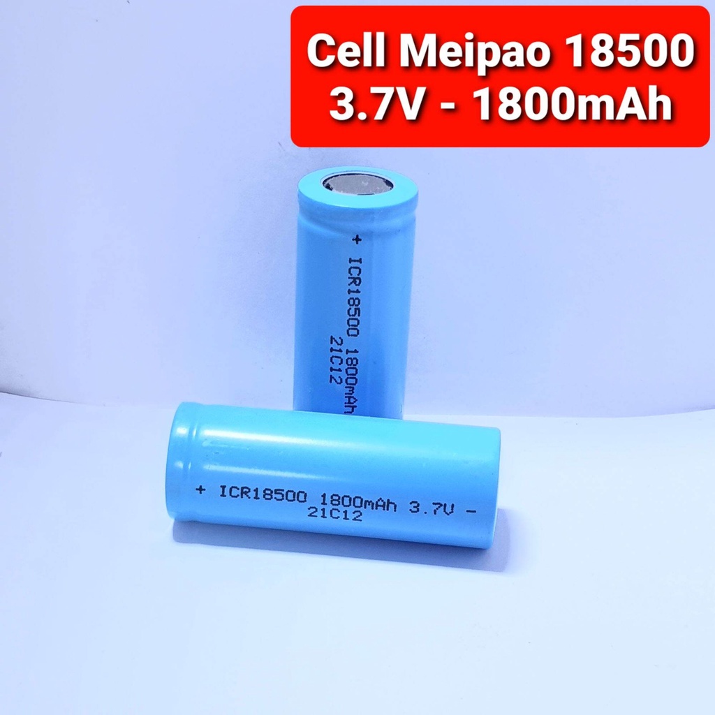 achun.vn - CELL PIN 18500 - 1800mah - 3.7V DÙNG CHO THIẾT BỊ ĐIỆN TỬ ...