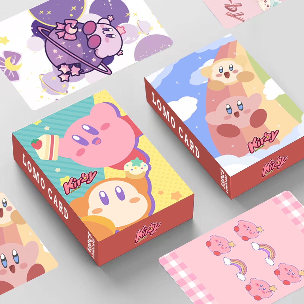 Kirby Cute Lomo Photocard Card Double-sided Color Printing 30pcs/box ...
