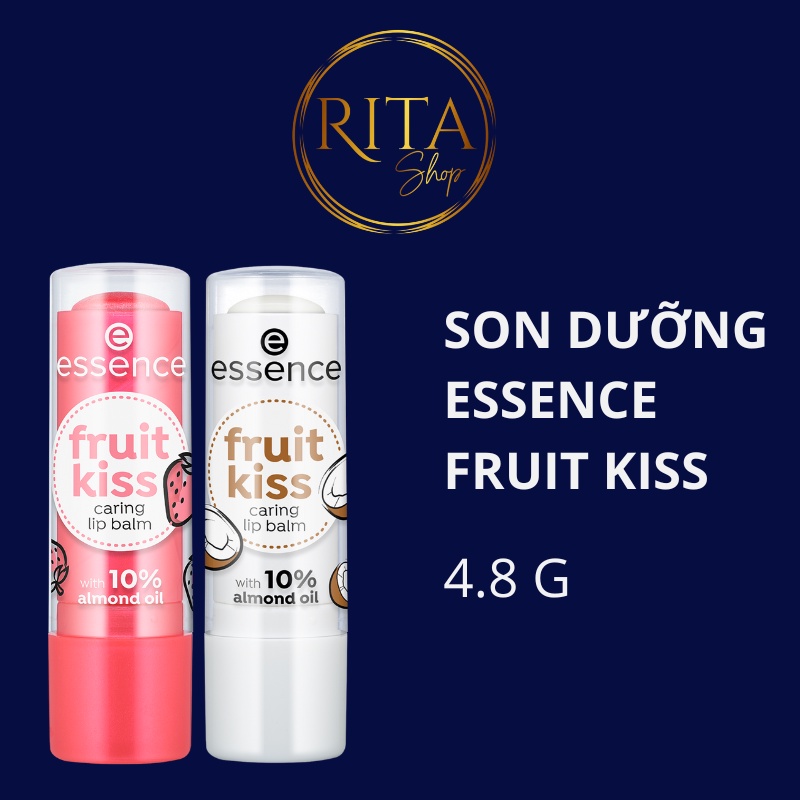 Son Dưỡng Essence Fruit Kiss Caring Lip Balm | Shopee Việt Nam