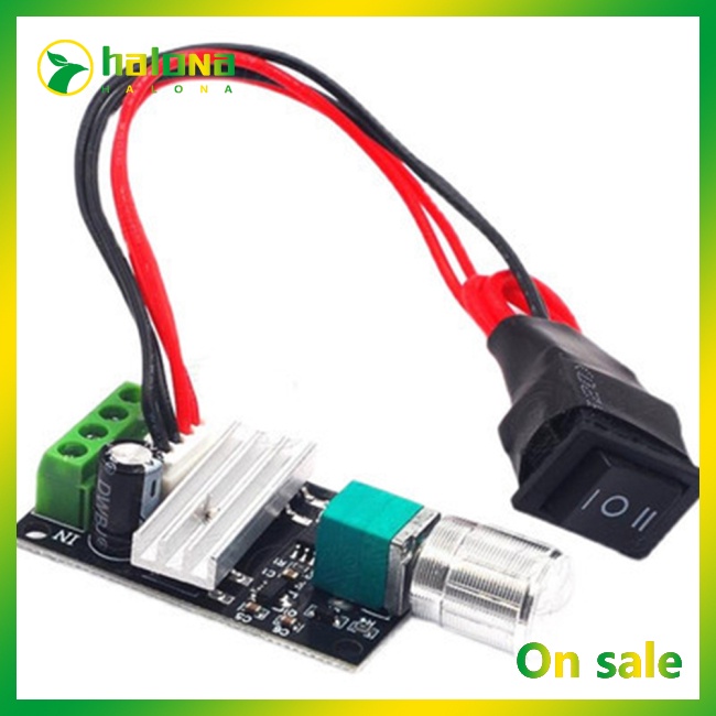 Bộ Điều Khiển Tốc Độ Động Cơ Quạt Tản Nhiệt 6v12v24v 3a Cho Xe Mô Tô Hallero pwm dc Tiện Dụngse ...