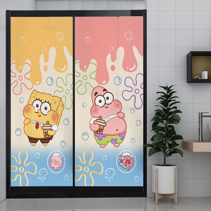 [Tik Tok Preferred] Phim Dán Kính Mờ Hoạt Hình SpongeBob SquarePants ...