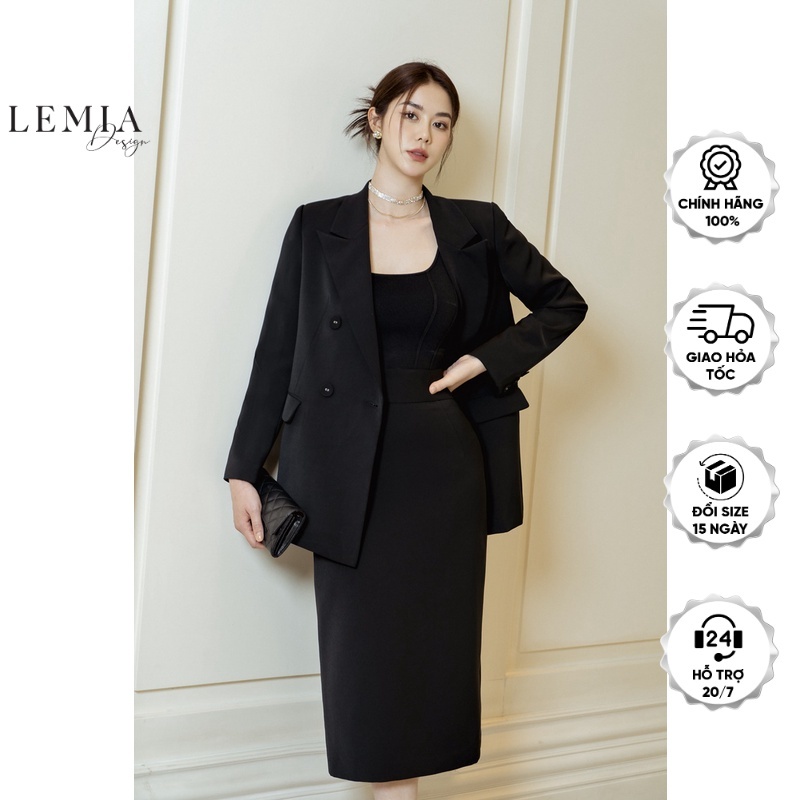 Chân Váy Bút Chì Cạp Cao Thời Trang Công Sở Sang Trọng By LEMIA Design ...