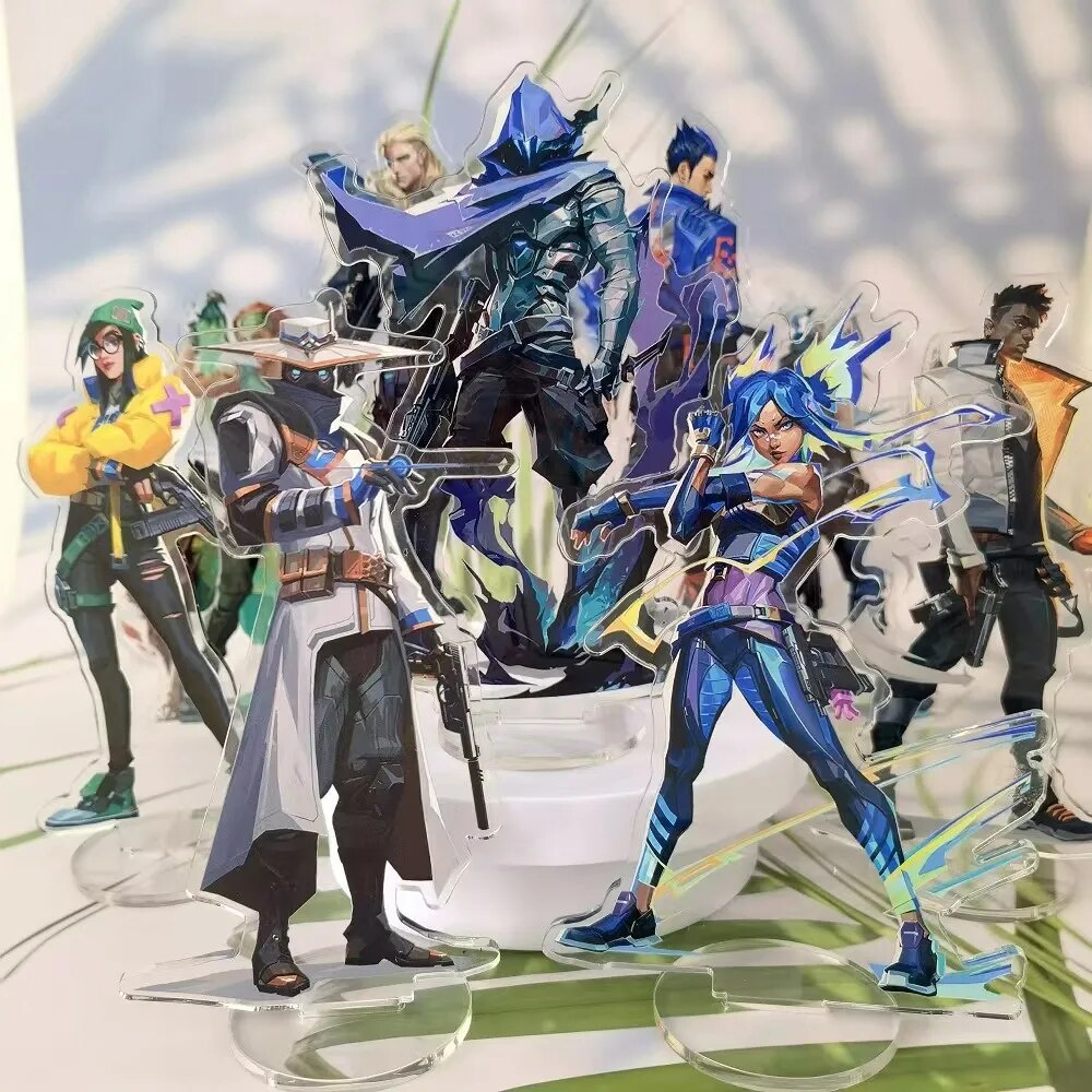 Mô hình Standee Game Valorant Figure Sage Killjoy Jett Sova Cypher ...