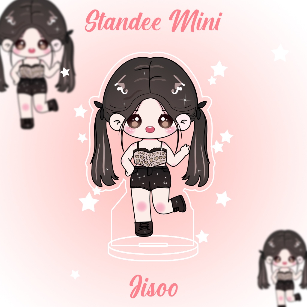 Standee mini 5cm Acrylic Blackpink đáng yêu dễ thương các thành viên ...