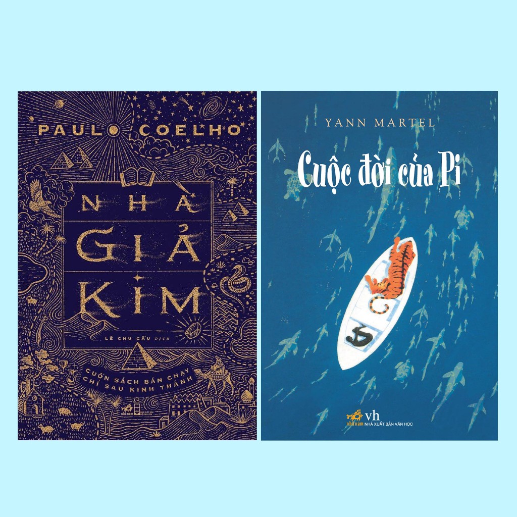 Sách - COMBO Nhà giả kim - Cuộc đời của Pi (Paulo Coelho - Yann Martel ...