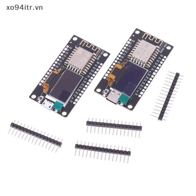 Bảng Mạch Phát Triển NodeMCU ESP8266 Màn Hình OLED 0.96 '' CH-340, ESP ...
